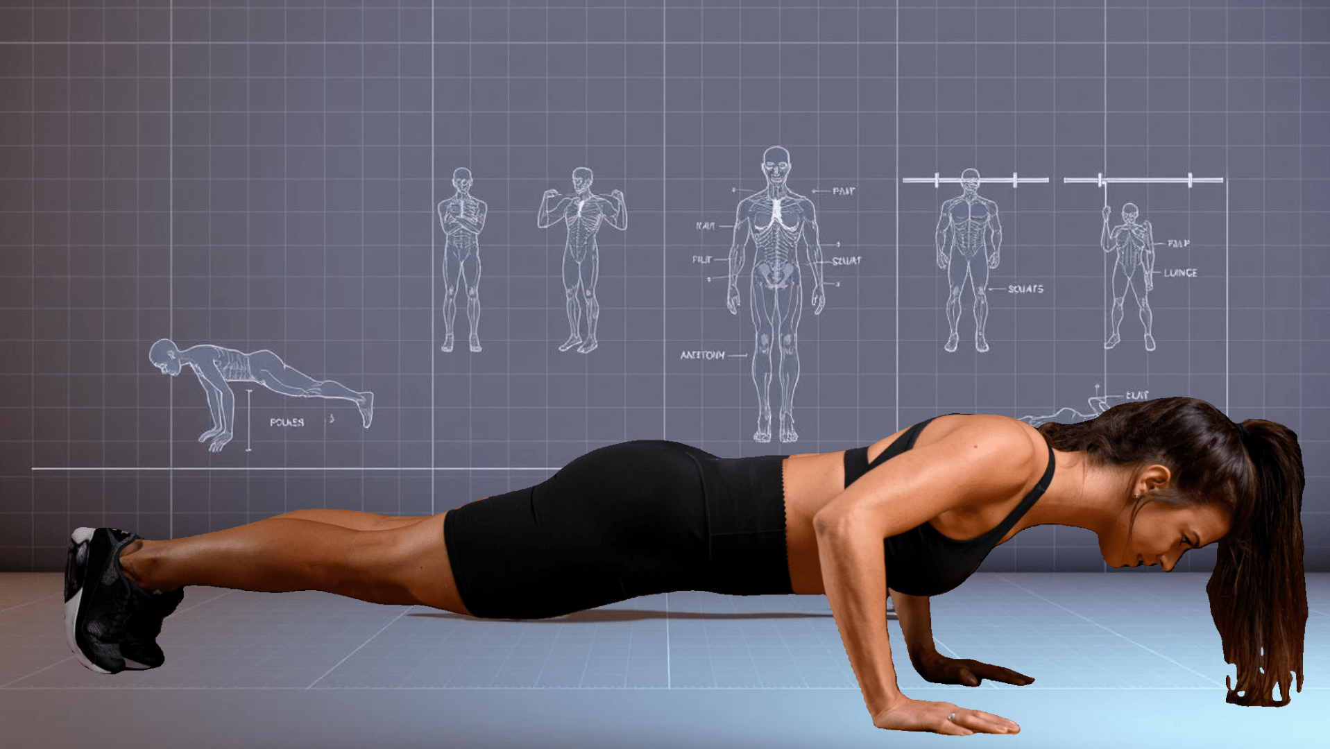 Calisthenics Exercise Chart for Full-Body Workouts